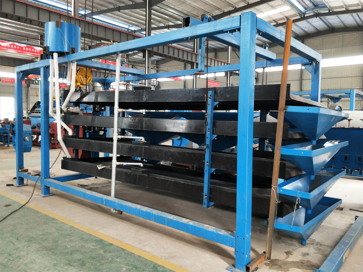 Hengcheng four decks shaking table- ore machinery.com