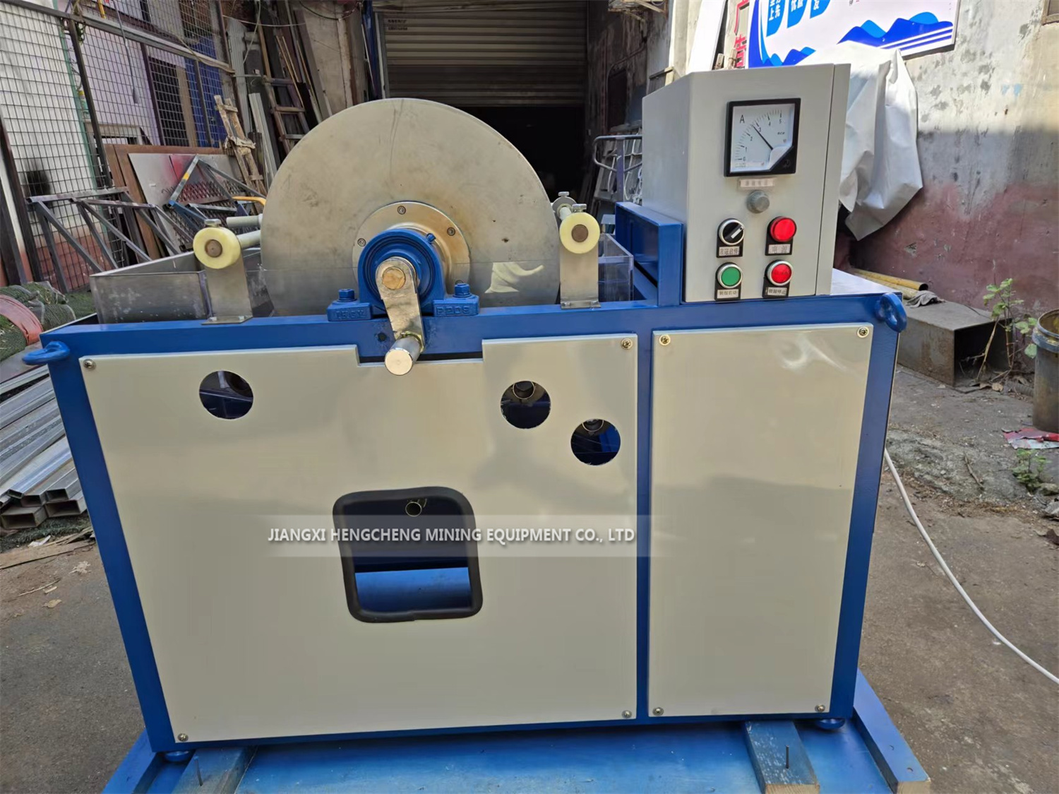 Lab drum magnetic separator - Jiangxi Hengcheng Mining Equipment Co,ltd